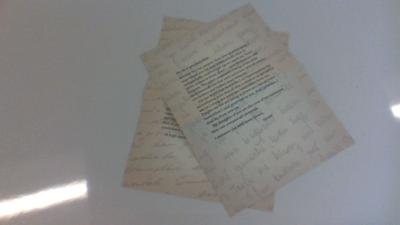Letters from Kurt to Gerta & vice versa while Gerta was in the Ghetto ...