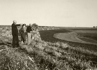 The civilian conservation corps opens the first soil erosion control ...