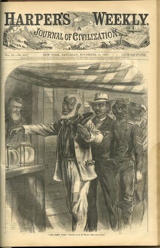 The First Vote, in Harper's Weekly, 16 November 1867. (The Gilder ...
