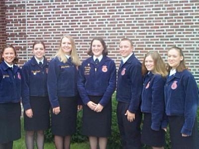 Girls were allowed in the FFA
