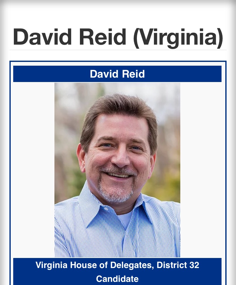 Canidate for Delegate: David Reid