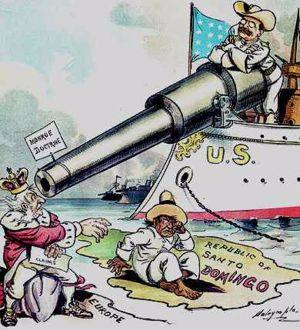 Roosevelt Corollary (1904) extended the Monroe Doctrine (1823) and gave ...