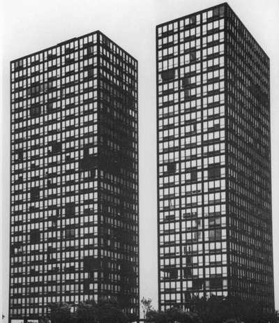 "Mies Van der Rohe. Lake Shore Drive, Chicago." ResearchGate. Última ...