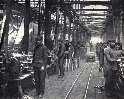 Most of the industrialization in Russia took place between 1890's and ...