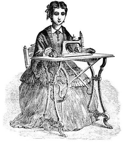The advancement of the sewing machine in 1846 reformed life for some ...