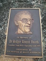 in 1993 Robert Freeth died.