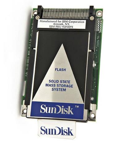 1992- A prototype solid state disk (SSD) module is made for evaluation by IBM. SanDisk ...