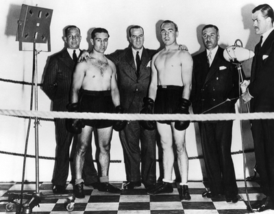 The First Televised Boxing Match