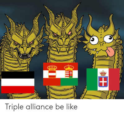 1882- Triple Alliance- Germany, Austria-