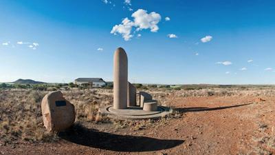 2 Desember 2002: Ierse Monument in Orania onthul