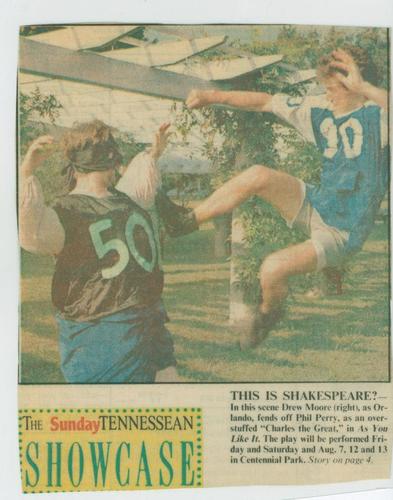 Shakespeare in the Park, 1988