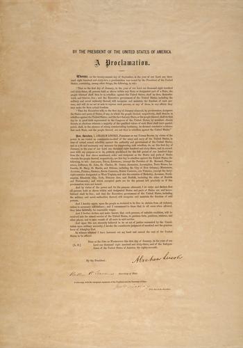 On September 22nd, 1862, the Emancipation Proclamation was formed and ...