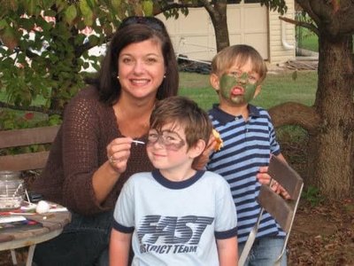 Face painting at Trinity Episcopal Church in Florence, Alabama (where I ...
