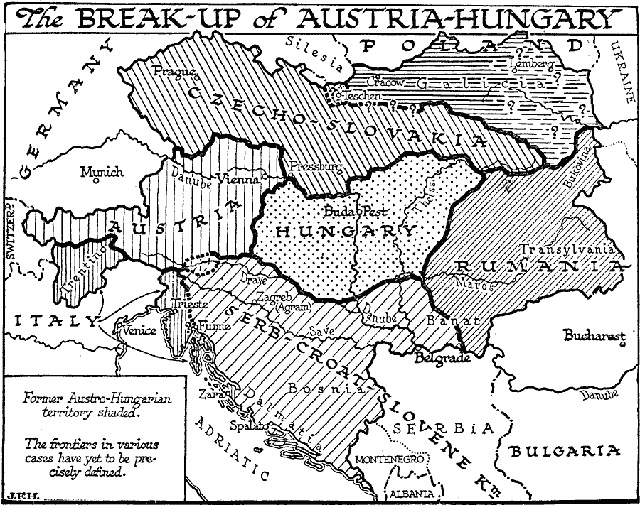 1918 - Republic of Czechoslovakia proclaimed after the dissolution of ...