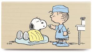 Snoopy tuve un resfriado en el invierno de Enero, 1987.