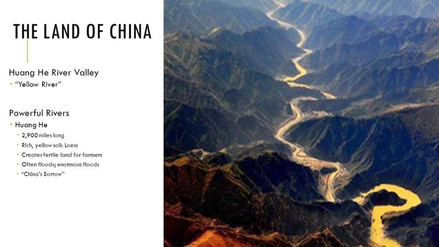 Soil near the Huang He is fertile with "Loess"