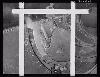 During world war II welders developed a new technique which allowed ...