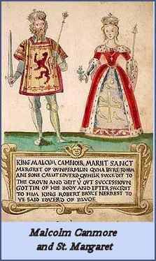 Saint Margaret and King Malcolm III of Scotland