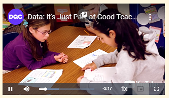 Discussion: Data – it’s just part of good teaching?