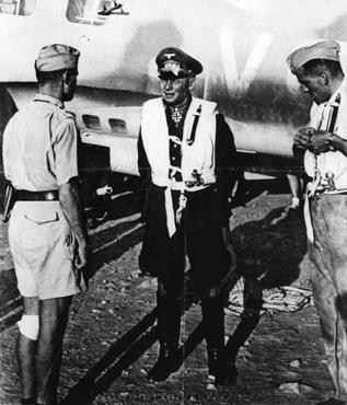 Hitler sends Rommel to help Italian troops seize Egypt and the Suez ...