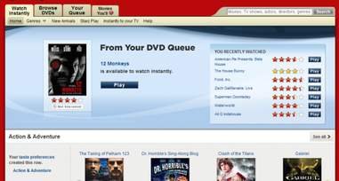 2007. Netflix proslavio slanje milijardu DVD-a. "Streaming of demand".
