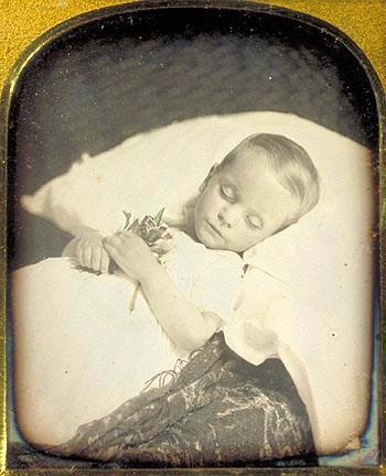This is Harriet's youngest son Samuel who passed away from cholera.