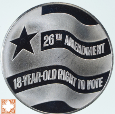 Amendment 26 18 Year Old Vote