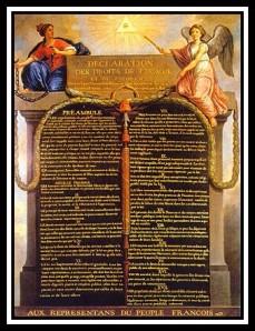 AUGUST 26 : Declaration of the Rights of Man and of the Citizen
