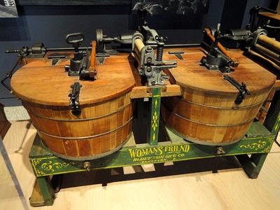 Woman's Friend Washing Machine, by user Daderot, From Wikimedia Commons ...