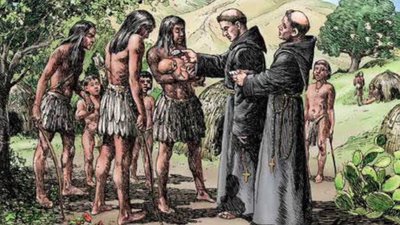 1. Les inculcaron la religión católica