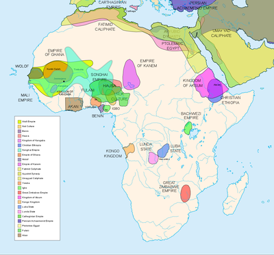 3000 B.C. - Africa's first civilizations develop.