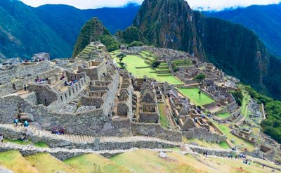 An example of what one of the Inca cities would look like.