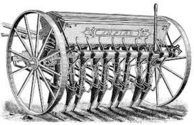 The corn planter was invented in 1834 and invented by Henry Blair.