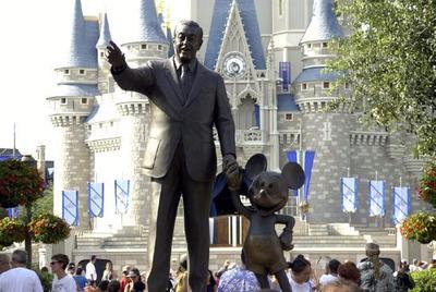 This is the satcue at Walt disney world in Orlando Florda.