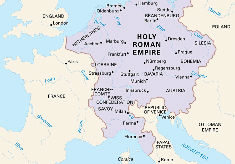 https://www.britannica.com/place/Holy-Roman-Empire