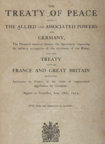 showing the treaty and peace agreement