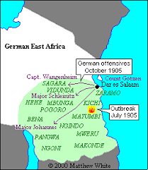 Region of Maji Maji Rebellion