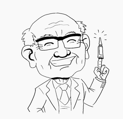 Coover happily displaying his invention after years of hard work.