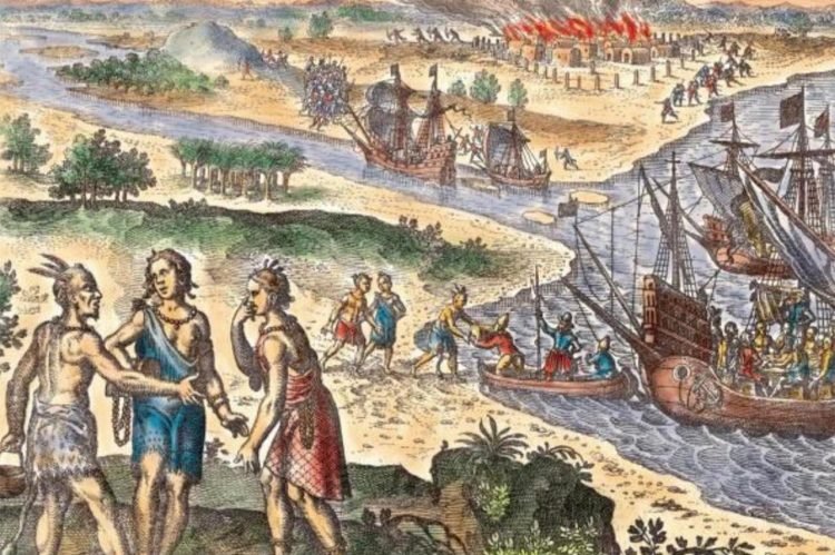 The first permanent English settlement in North America in Virginia. It ...