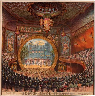 In Boston the Bijou Theatre was the next to follow the new trend in 1882