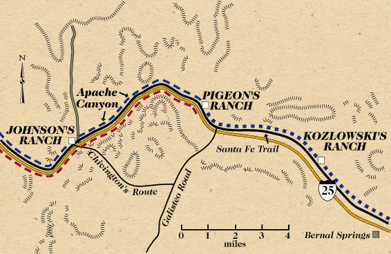 The Battle of Glorieta Pass-Firing Graphic Table