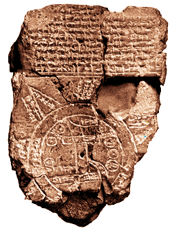 Ancient Babylonian Map