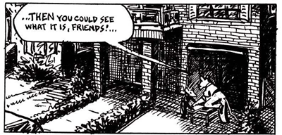 SPEECH BUBBLE, LONG SHOT