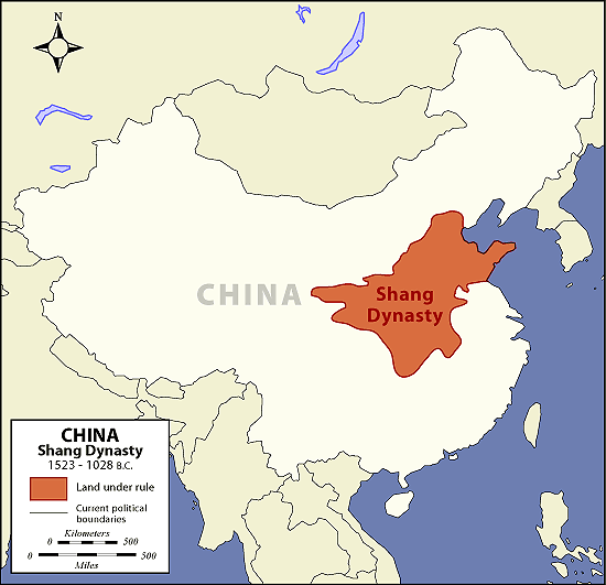 Shang Dynasty Map . Digital image. Shang Dynasty Map . The Minneapolis ...