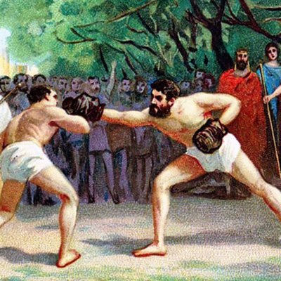 Boxing Is an event were athletes wrapped their hands and wrists In ...