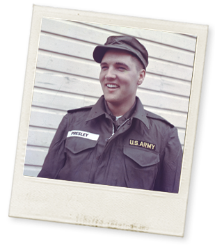 In 1958 Elvis went to the Memphis draft board where he was drafted into ...