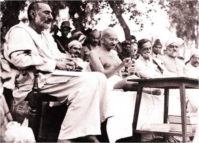 Abdule Khan and Gandhi