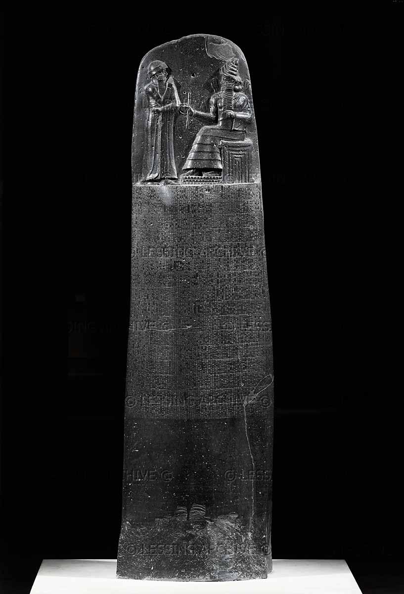 1780 BC - FERTILE CRESCENT - Hammurabi's Code is created in the Fertile ...