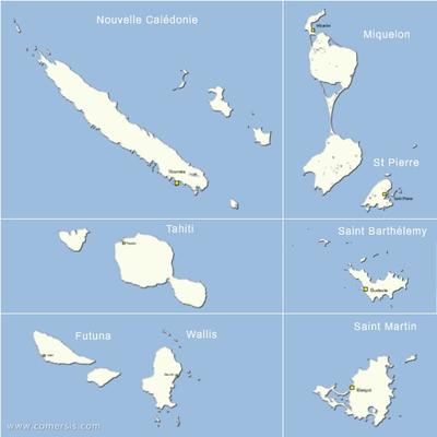 1946: "Departmentalization" of Martinique, Guadeloupe, La Réunion, and ...