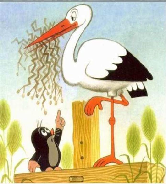 6. - Gólya koma! Gólya koma! - kiáltotta.